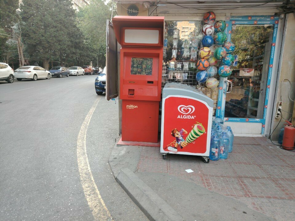 Ödeme terminali Million, Bakü, foto