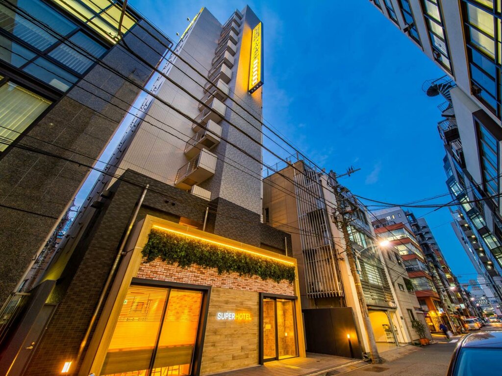 Otel Super Hotel Shinbashi Karasumoriguchi, Tokyo, foto