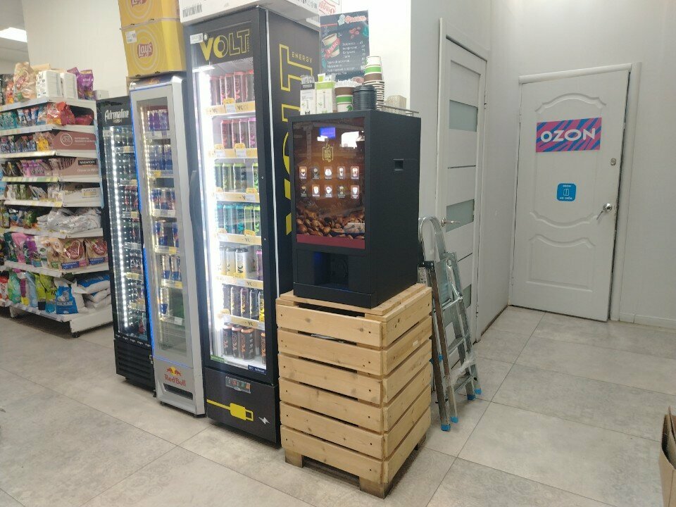 Kahve otomatı Кофейный автомат, Omsk, foto