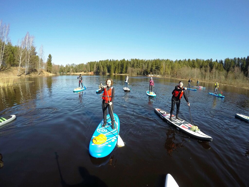 Kürek sörfü Прокат Sup бордов, Kalujskaya oblastı, foto