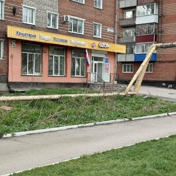 Teslimat noktası Ozon, Kiseliovsk, foto