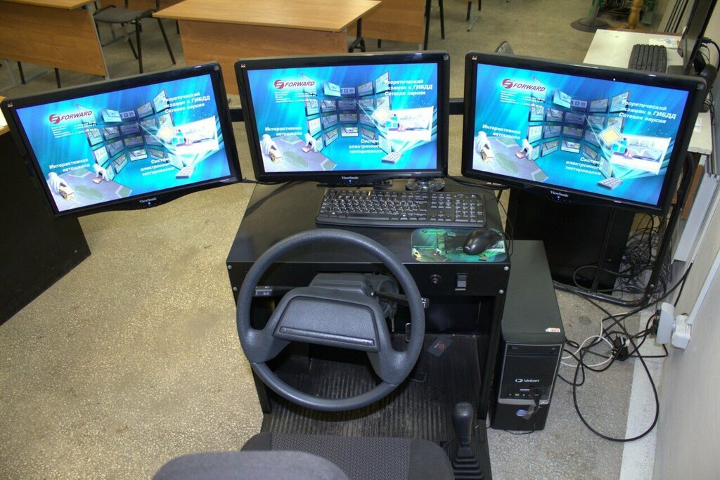 Sürücü kursları Udacha plus, Krasnoyarsk, foto