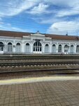 Railway station (Vokzalnaya ulitsa No:7А), tren garları  Krasny Sulin'den