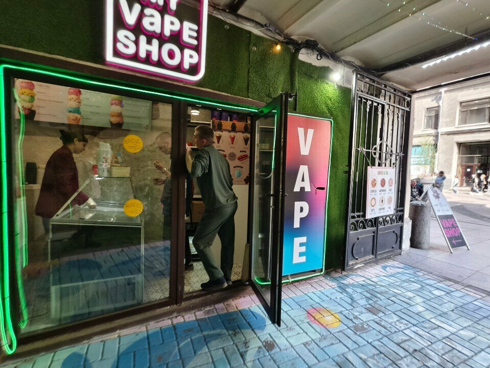 Elektronik sigara satış noktaları My Vape, Saint‑Petersburg, foto