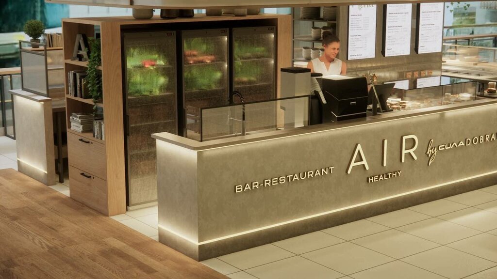 Restoran Air Сила Dobraw, Moskova, foto