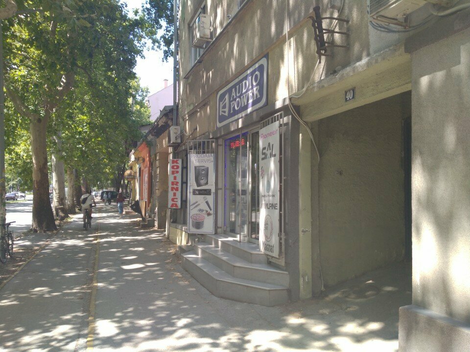 Elektronik eşya mağazaları Audio Power Novi Sad, Novi Sad, foto