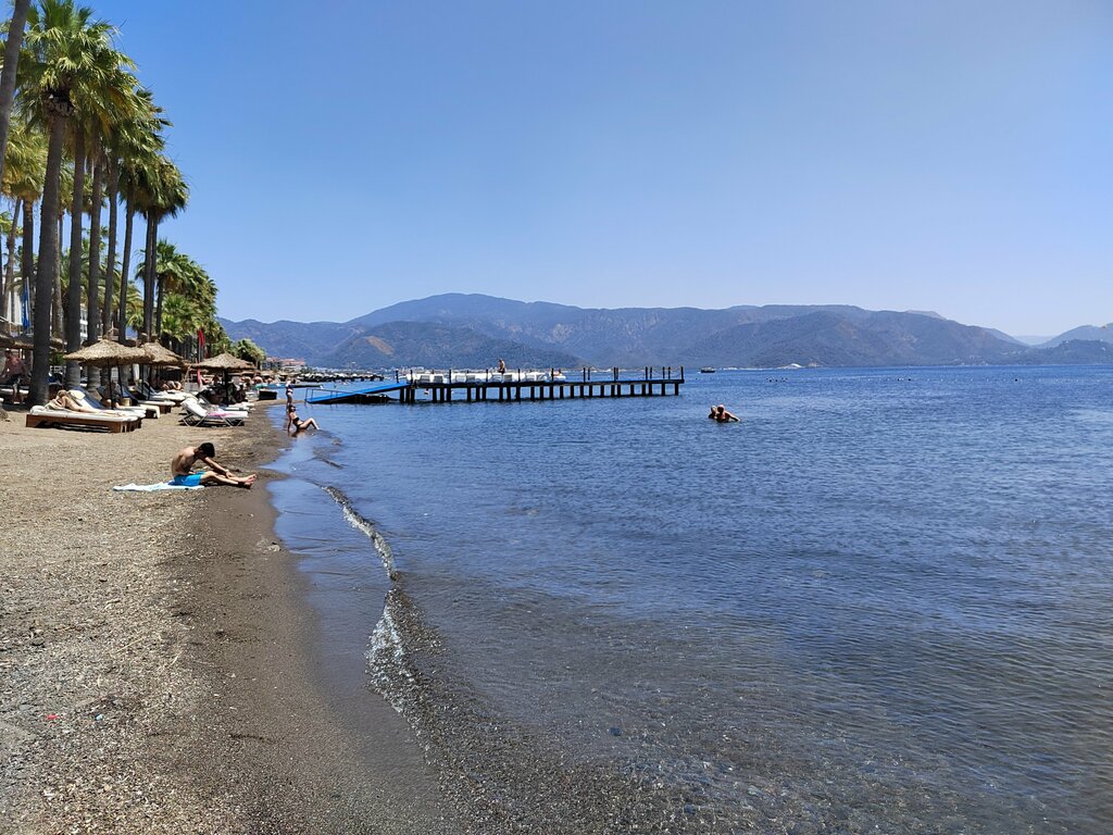 Plaj Ankara Sitesi Plajı, Marmaris, foto