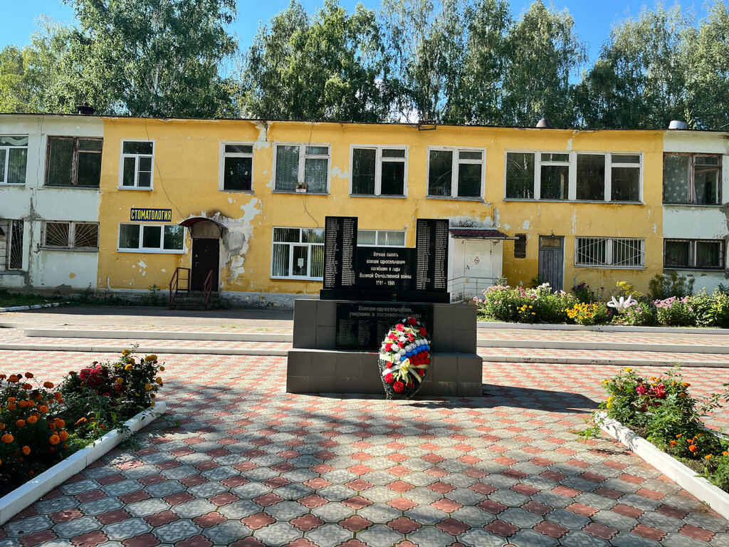 Anıt, heykel Обелиск воинам, павшим в годы Великой Отечественной войны, Nijegorodskaya oblastı, foto