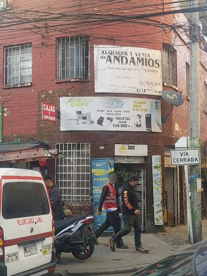 Baskı hizmetleri Way, Bogota, foto