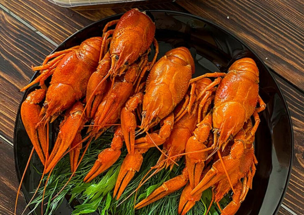 Balık ve deniz ürünleri Раки Всем, Saint‑Petersburg, foto