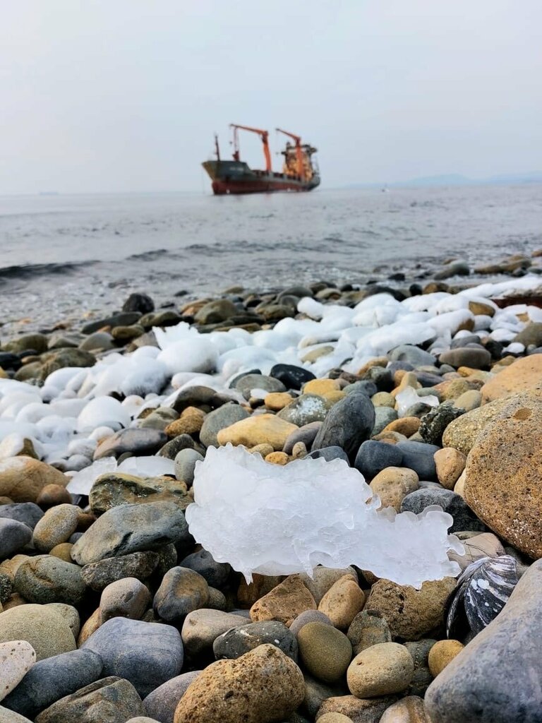 Dağ zirvesi Мыс Козина, Nahodka, foto