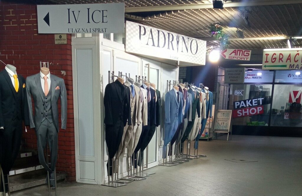 Giyim mağazası Padrino, Belgrad, foto