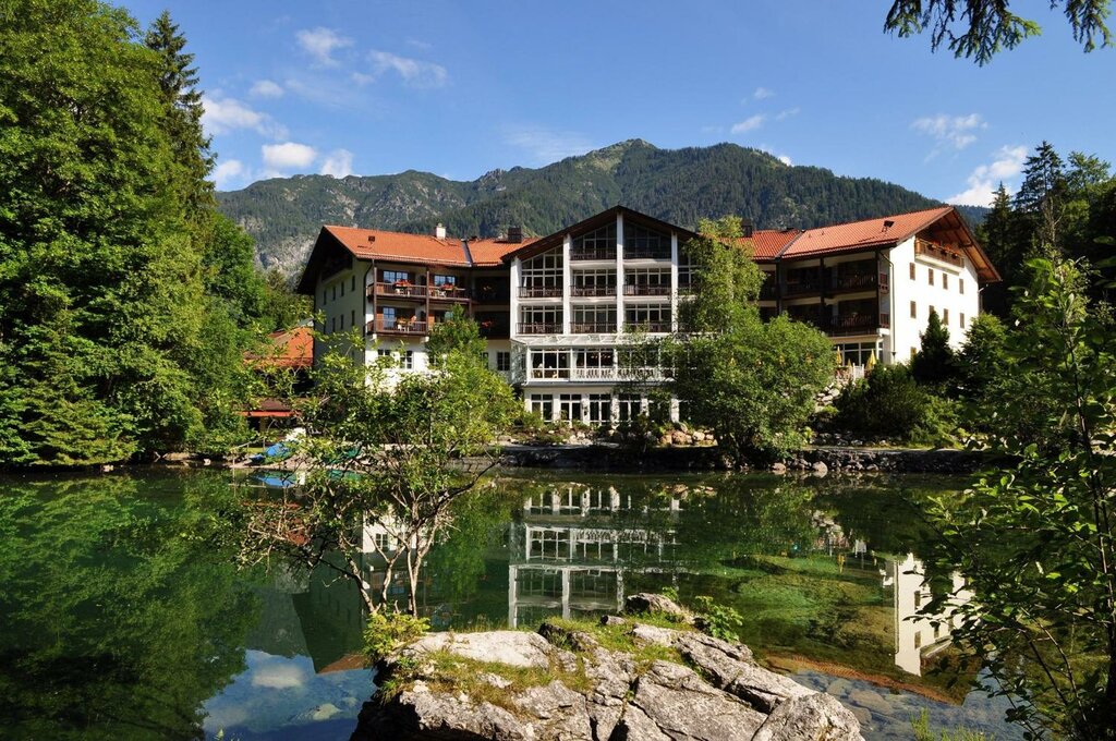 Otel Hotel am Badersee, Bavyera, foto