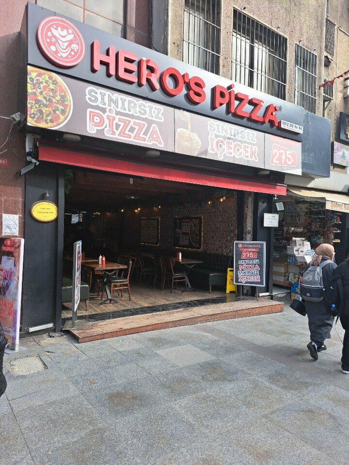 Pizzacılar Hero's Pizza, İstanbul, foto