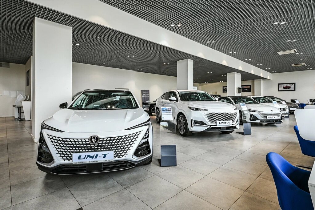 Otomobil satış galerileri Changan, Moskova, foto