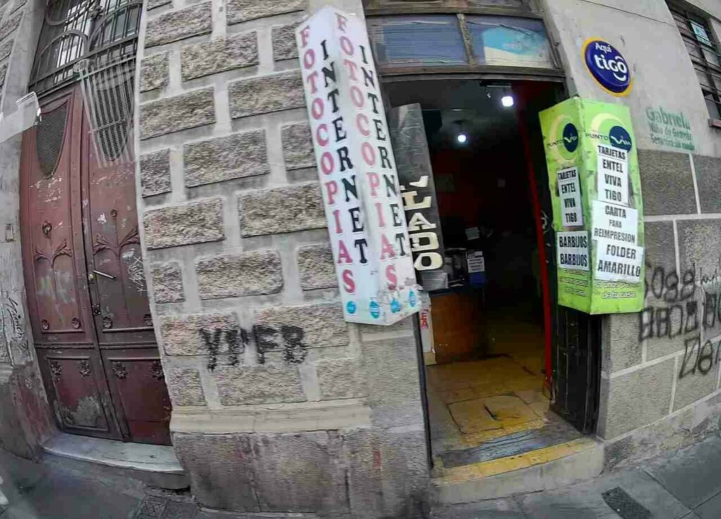 i̇nternet kafeler Internet, La Paz, foto