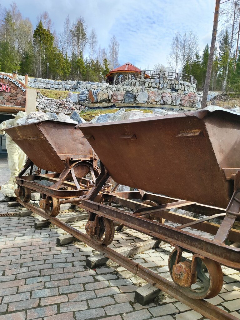 Müzeler ve sanat galerileri Историко-культурный центр Рускеала, Karelya, foto