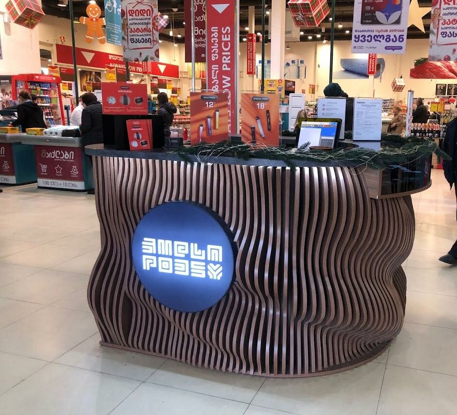 Elektronik sigara satış noktaları Vape Shop Podsy - Gldani Mall, Tiflis, foto