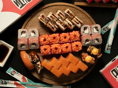 Hazır yemek teslim servisleri Anti Sushi, Novovoronej, foto