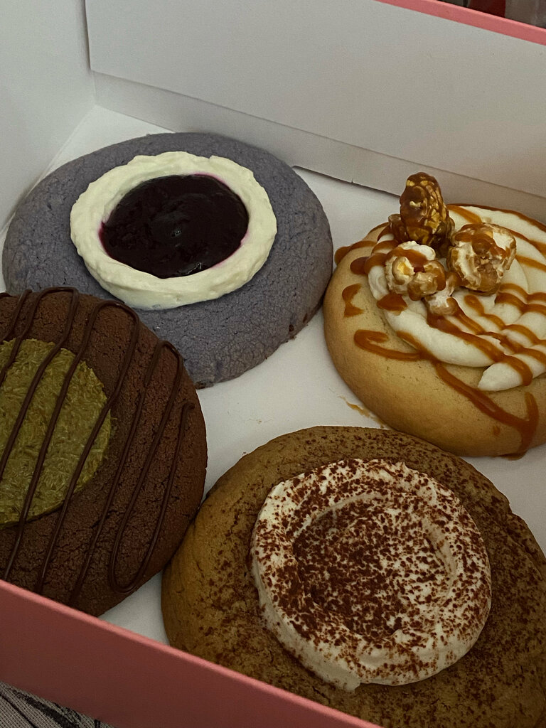 Pasta, şekerleme ve tatlı Rumble cookie, Kazan, foto