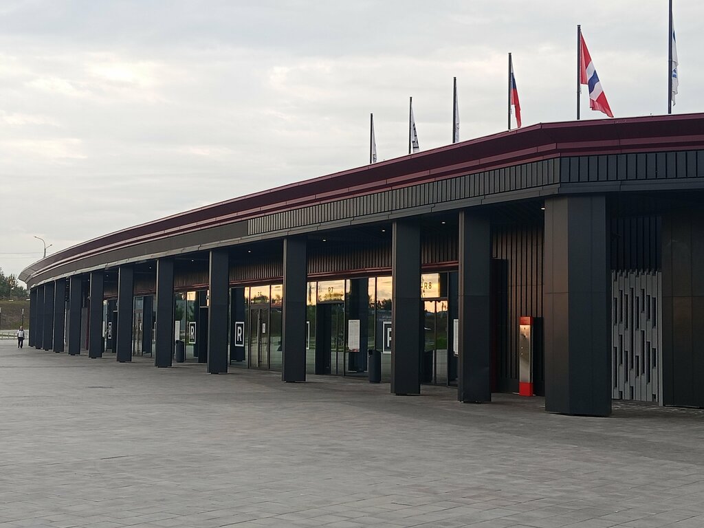 Geçiş noktaları, güvenlik kontrol alanı Входной павильон R, Omsk, foto