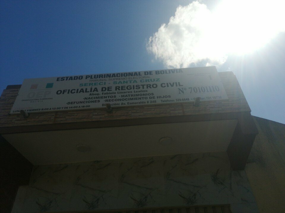 Devlet kurumları ve bakanlıklar Sereci Santa Cruz Oficialia De Registro Civil, Santa‑Krus, foto