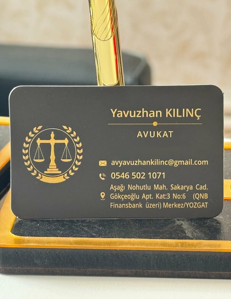 Avukatlar Avukat Yavuzhan Kılınç - Kılınç Hukuk Bürosu, Yozgat, foto