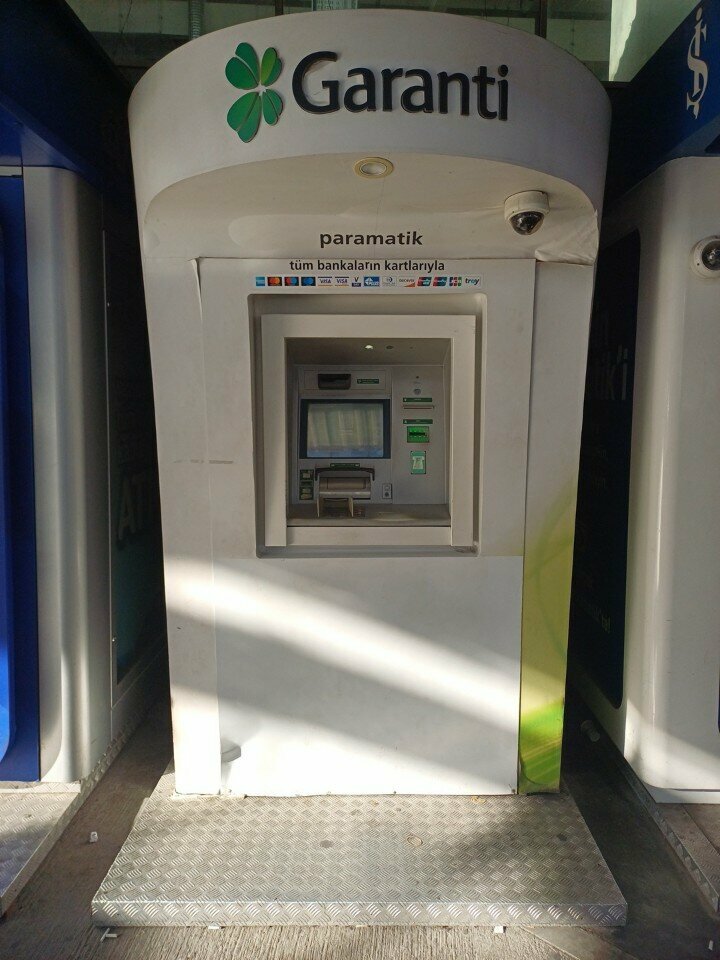 ATM'ler Garanti BBVA ATM, İstanbul, foto