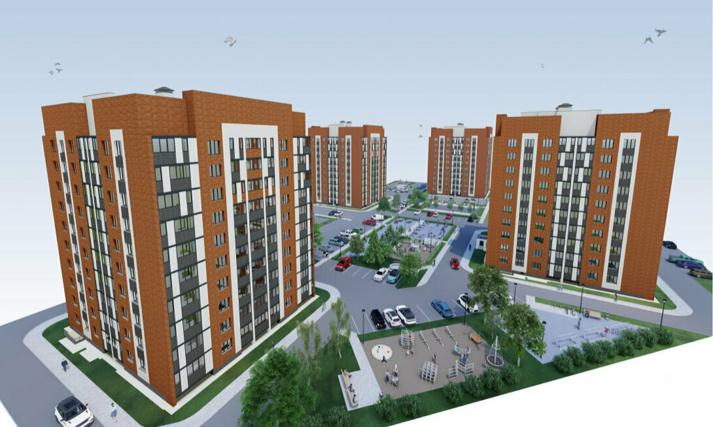 Konut blokları Северные резиденции, Yaroslavl, foto