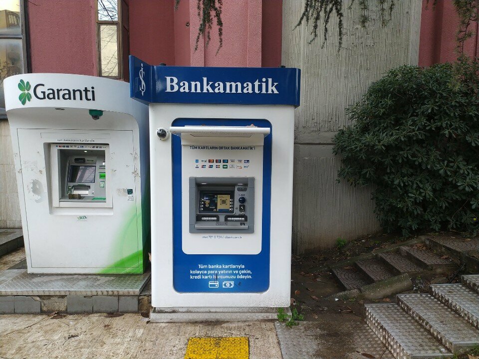 ATM'ler Türkiye İş Bankası Bankamatik, İstanbul, foto