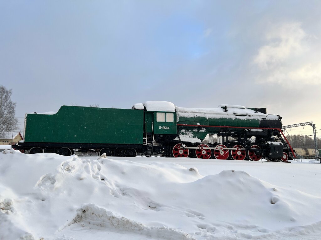 Teknoloji anıtı Паровоз, Kirov, foto