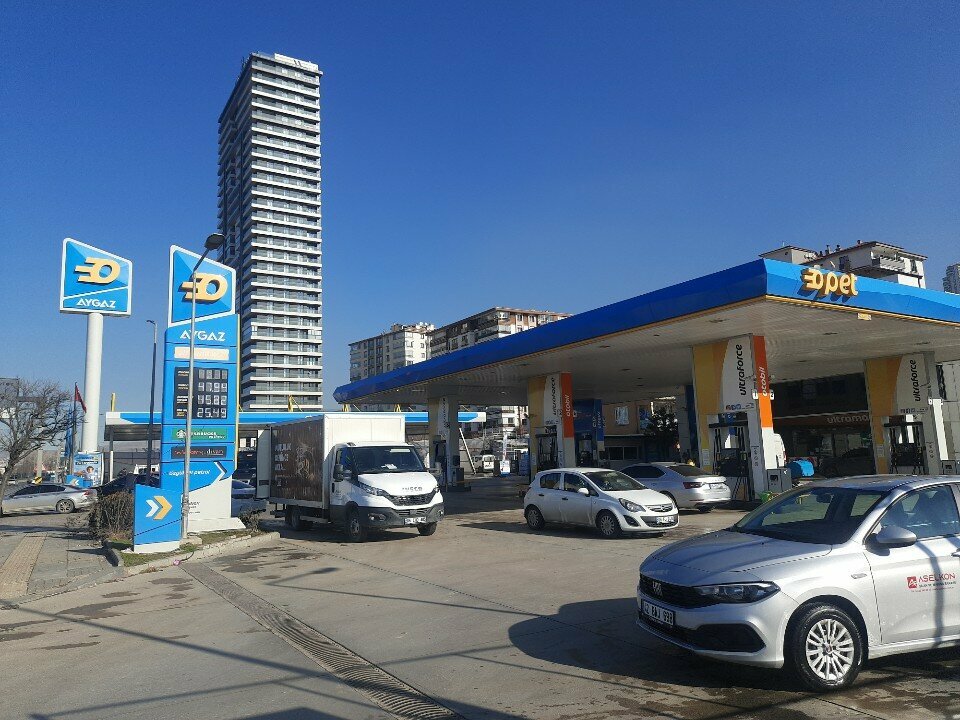 Otogaz dolum istasyonu Aygaz Otogaz İstasyonu, Ankara, foto