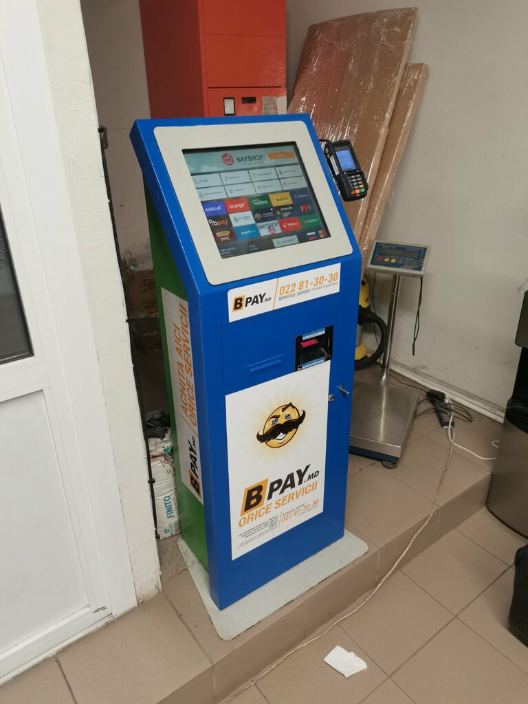 Ödeme terminali BPay, Kişinev, foto