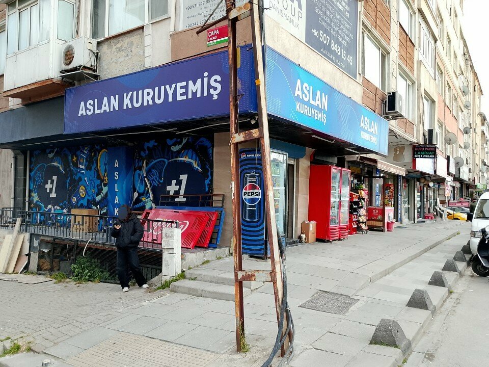 Kuruyemiş, atıştırmalık, kuru meyve Aslan Kuruyemiş, İstanbul, foto