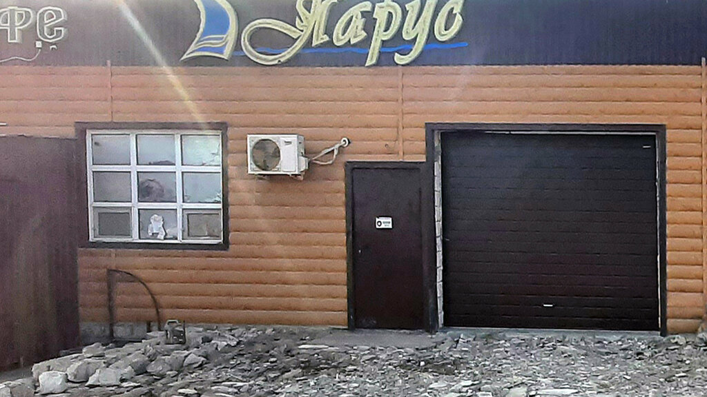 Hamamlar Кафе-баня Парус, Atırav, foto