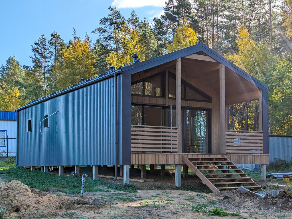 Yazlık ev inşaatı Ckmk, Saint‑Petersburg, foto