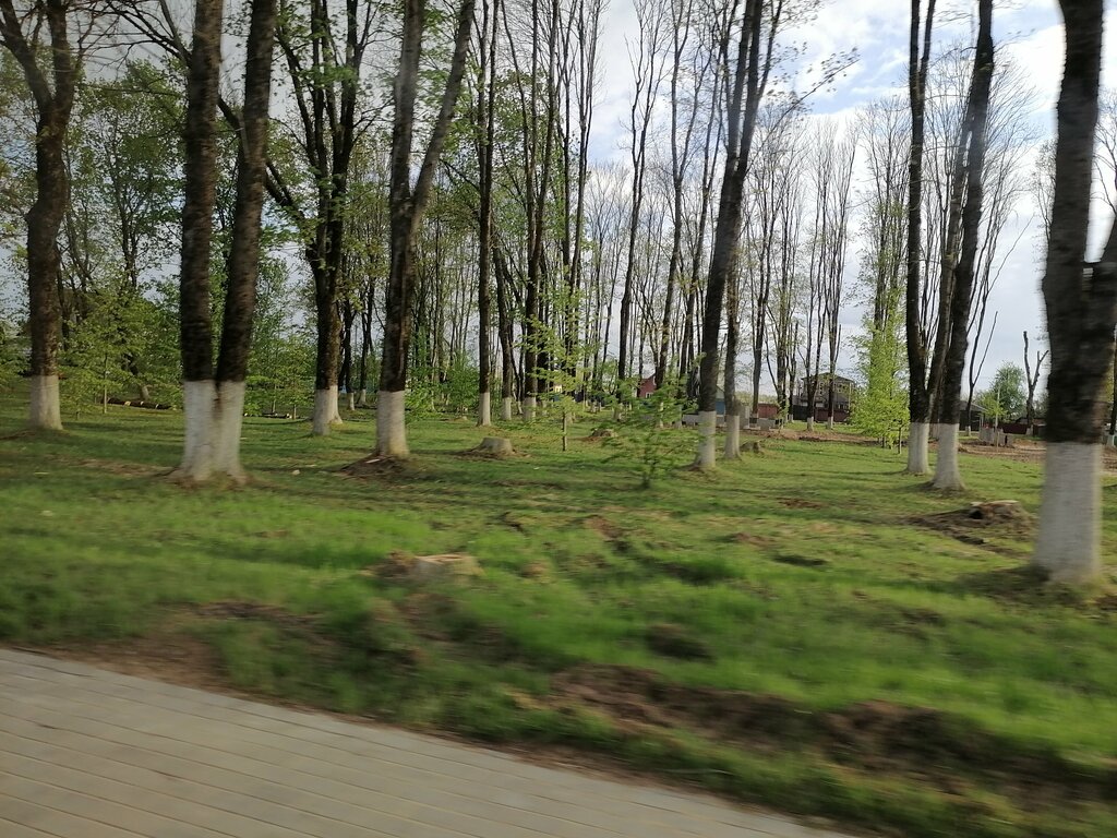 Kültür ve eğlence parkları skvier Gierojam Savieckaga Sajuza, Çerikov, foto