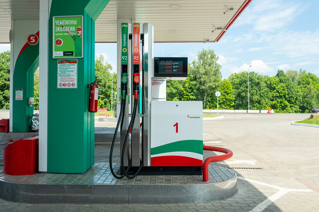 Benzin istasyonu Tatneft', Çuvaşya, foto