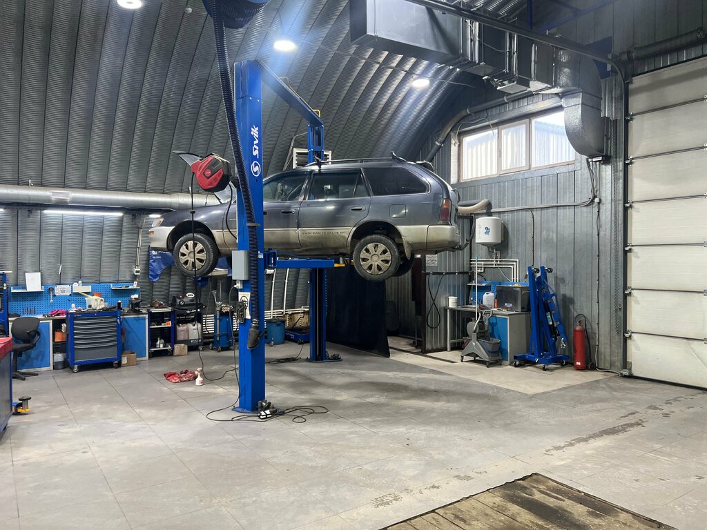 Otomobil servisi ТехСнаб-сервис, İrkutskaya oblastı, foto
