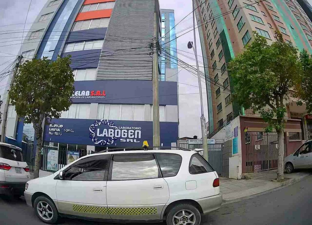 Kimya laboratuvarı Labogen, La Paz, foto
