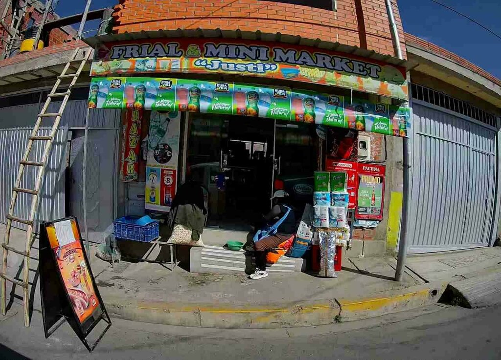 Süpermarket Mini Market Justi, La Paz, foto