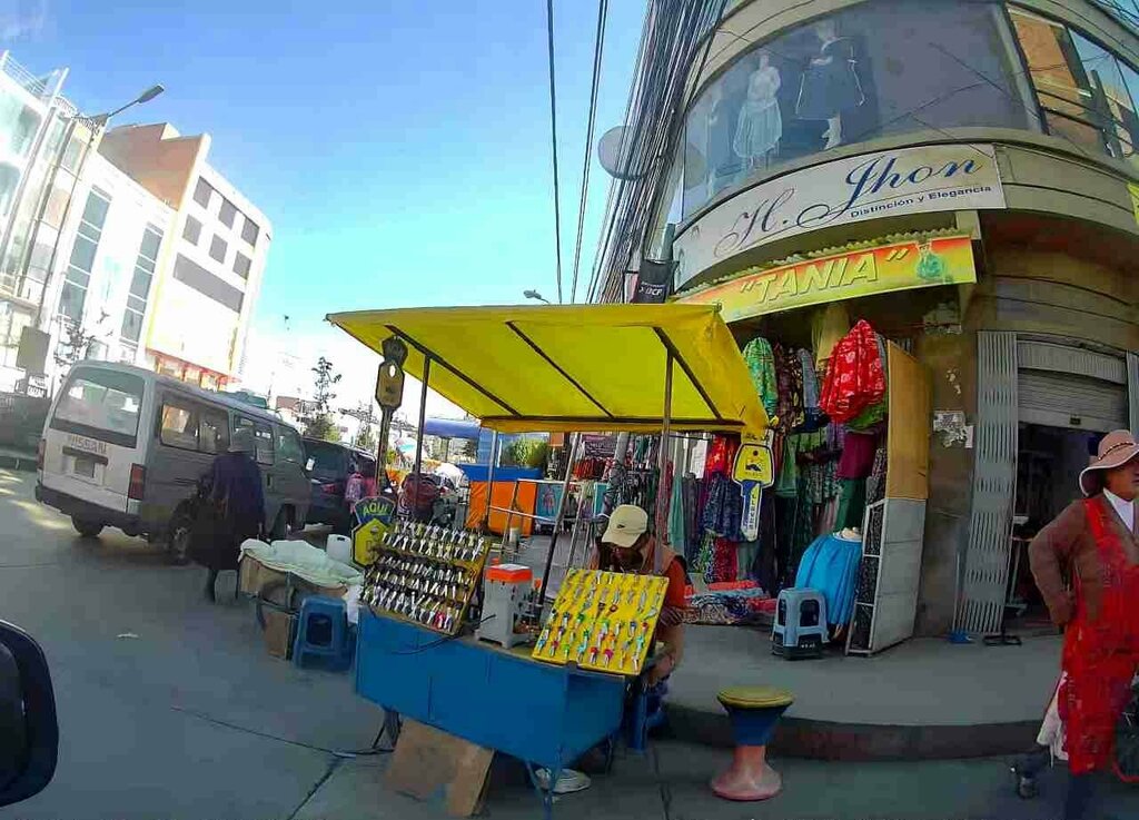 Giyim mağazası Designs Tania, El Alto, foto
