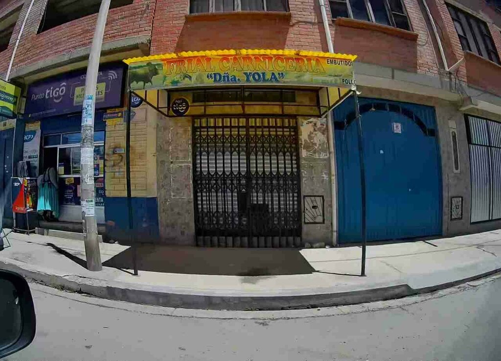 Kasap, şarküteri Frial Butcher Shop Doña Yola, El Alto, foto