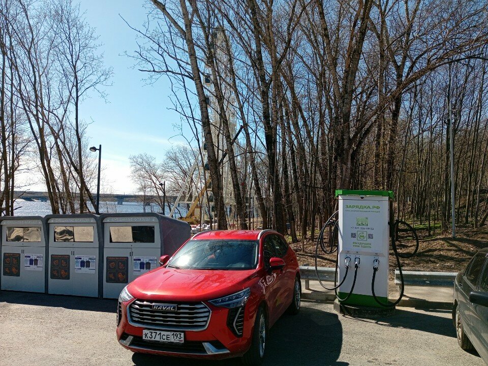 Elektrikli oto şarj istasyonları Зарядка.рф, Cherepovets, foto