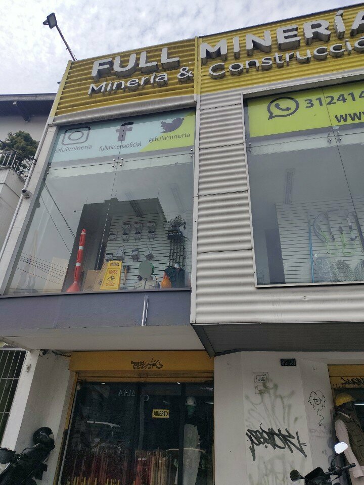 Elektrik ve benzinle çalışan aletler Fill Mineria, Medellin, foto