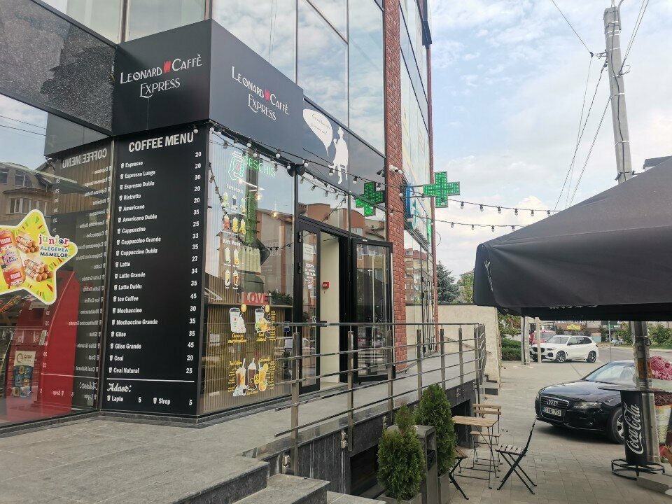 Kahve dükkanları Leonard Caffe Express, Dünya, foto
