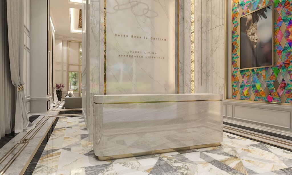 Konut blokları Seven Seas Le Carnival, Pattaya, foto