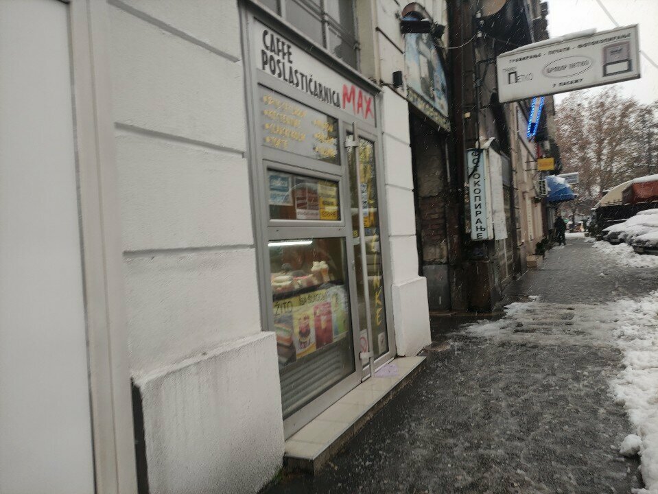 Pasta, şekerleme ve tatlı Max, Belgrad, foto