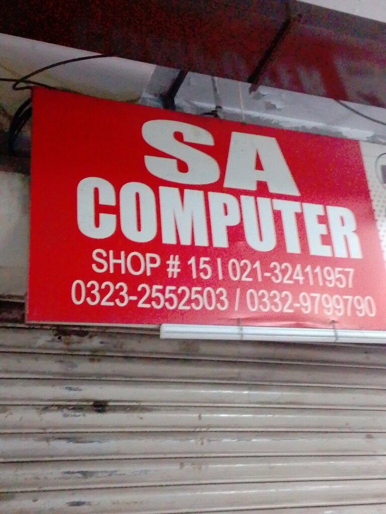 Bilgisayar aksesuarları S. A computer, Karaçi, foto