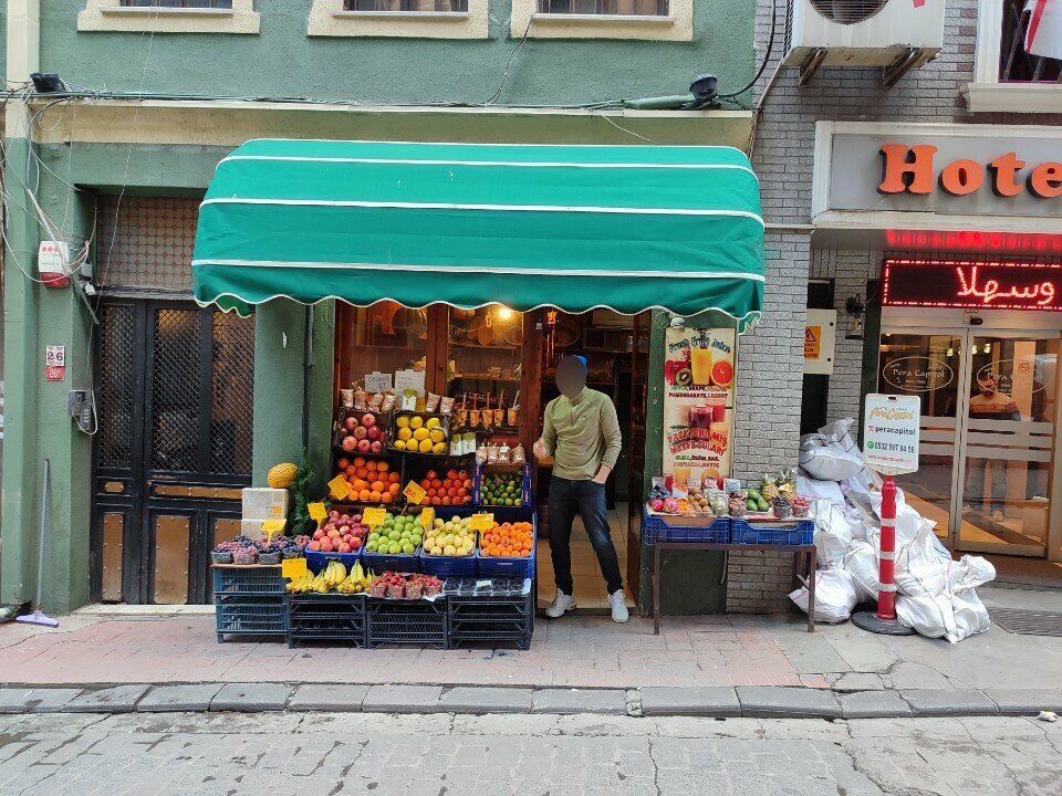 Manavlar Asmalı Köşk Manavı, İstanbul, foto